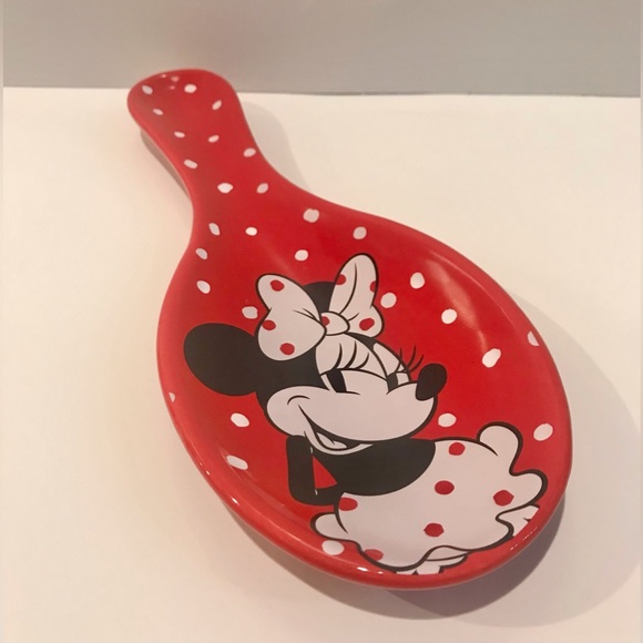 Disney | Accents | Disney Minnie Mouse Ceramic Spoon Holder Nwt | Poshmark